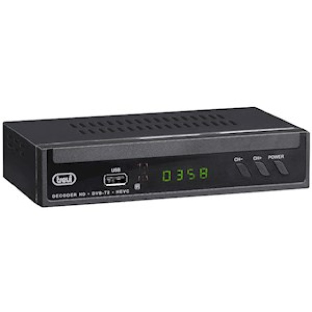 DIGITALI TERRESTRE TREVI HE3378T2 DECODER DIGTERRESTRE HD DVB-T2 HEVC
