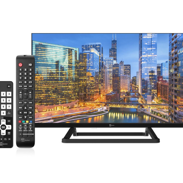 TV FLAT DA 20 " A 25 " TELESYSTEM TS24LS14 TVC LED HD SAT T2 HEVC