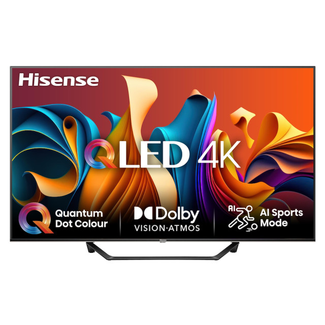 TV DA 48" A 50" HISENSE 50A79NQ TVC QLED 50 4K SMART SAT T2 HEVC